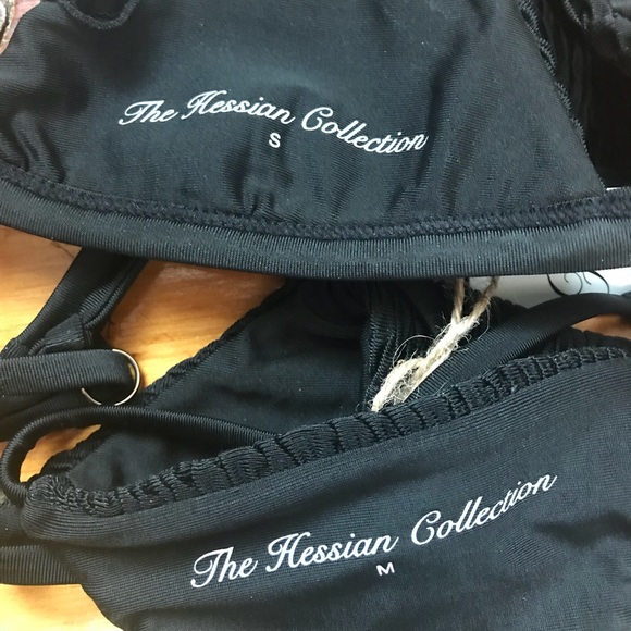 The Hessian Collection | Swim | Black Bikini | Poshmark